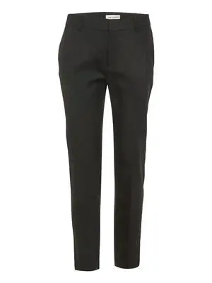 Saint Laurent Wool Trousers - Black