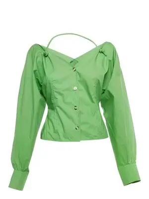 Nanushka Tami Top - Green