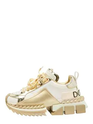 Dolce & Gabbana Super King Chunky-sole Sneakers - Gold