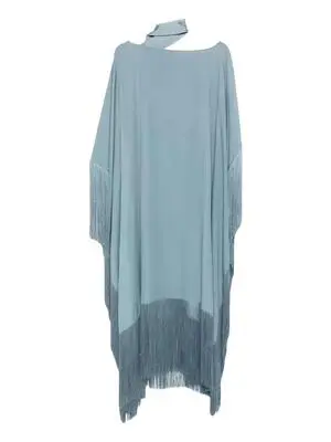 TALLER MARMO Fringed Kaftan - Blue
