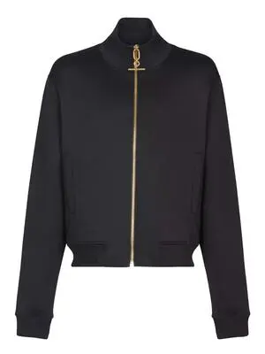 Balmain T-bar Zip Track Jacket - Black