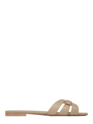 Saint Laurent Knotted Strap Sandals - Neutrals