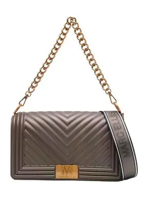 MARC ELLIS Chevron Crossbody Bag - Brown