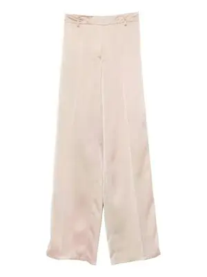 BLANCA VITA Wide-leg Palazzo Pants - Neutrals