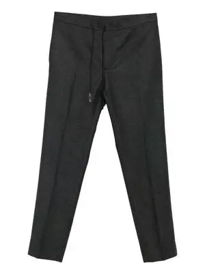 MAISON MARGIELA Drawstring Tailored Trousers - Grey