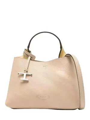 TOD'S T-charm Micro Tote - Neutrals