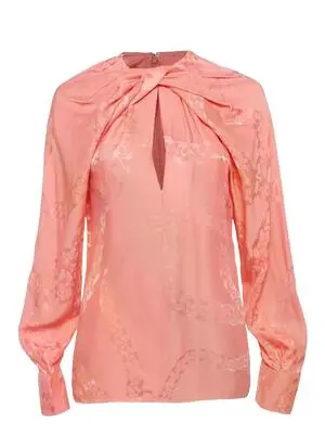 Stella McCartney Chain-print Blouse - Pink