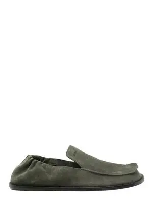 Loewe Round-toe Loafers - Green