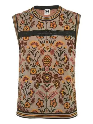 Missoni Floral Sleeveless Vest - Neutrals