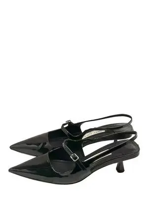 JIMMY CHOO Didi Slingback Pointed Pumps - Black