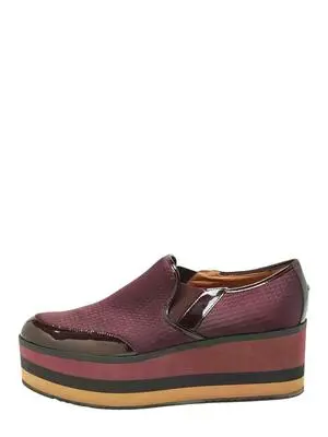 Fendi Slip-on Platform Sneakers - Purple