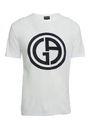 Giorgio Armani Logo-print T-shirt - White