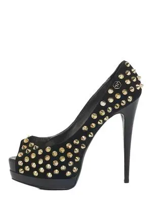 Philipp Plein Studded-embellishment Pumps - Black