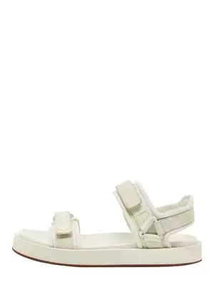 Loro Piana Waikiki Strap Sandals - White