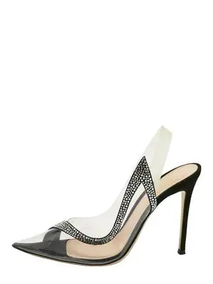 GIANVITO ROSSI Hortensia Slingback Pumps - Black