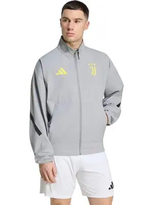 Adidas Juventus Fc Z.n.e. Anthem Jacket - Light Onix