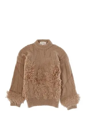 CIRCUS HOTEL Wool-blend Sweater - Beige
