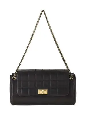 CHANEL Lambskin Accordion Flap Bag