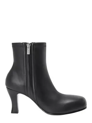 Loewe Leather Bobine Ankle Boots 75 - Black
