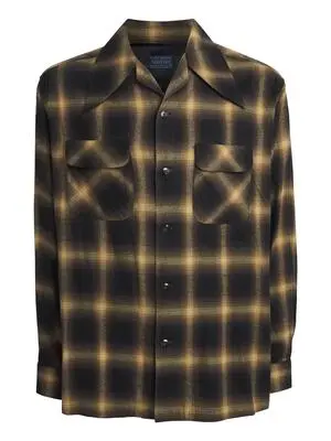 Kapital Cotton-blend Check Shirt - Gold