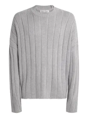 ABOUT:BLANK Wool-blend Crewneck Sweater - Grey