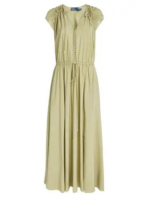 Polo Ralph Lauren Woven Maxi Dress - Green