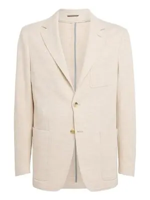 Canali Linen Blazer - Beige