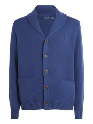 Polo Ralph Lauren Wool-cashmere Shawl-collar Cardigan - Navy