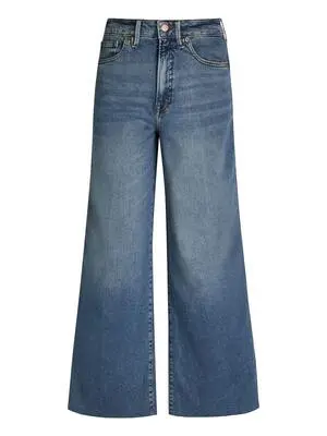 Good American Cropped Straight-leg Jeans - Navy