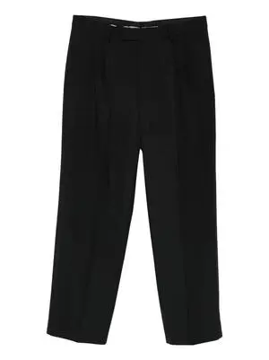 Karl Lagerfeld Tailored Pleated Trousers - Black