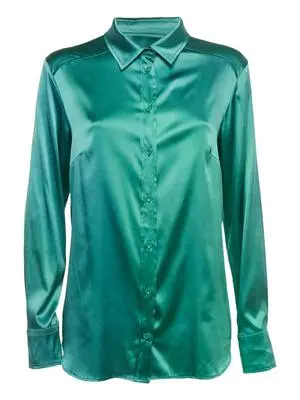Max Mara Silk Shirt - Green