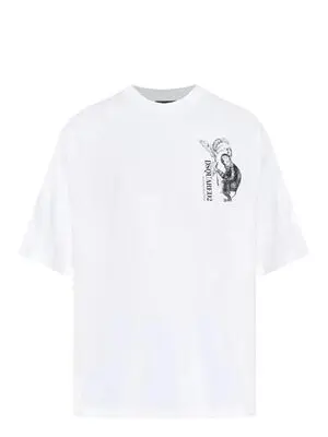 Dsquared2 Monkey Graphic T-shirt - White