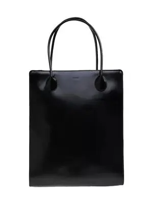 Lié Studio The Jane Patent Leather Tote Bag - Black