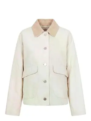 Rag & Bone Natalia Denim Jacket - Neutrals