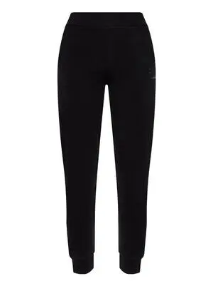 Emporio Armani Logo Trousers - Black
