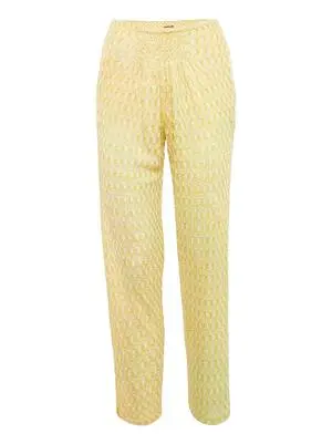 Missoni Patterned Trousers - Yellow