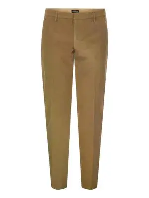 DONDUP Spiritissimo Gabardine Chino Trousers - Brown
