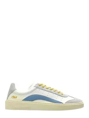 Dsquared2 Panelled Lace-up Trainers - White