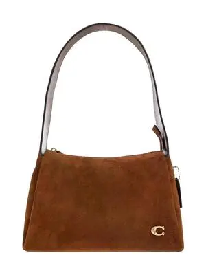 COACH Lola Initial Logo Zip Tote Bag - Brown