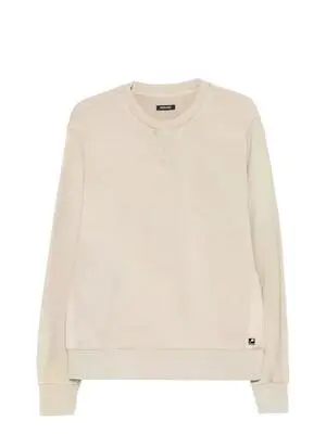 KEELING Crew-neck Long-sleeved Sweatshirt - Neutrals