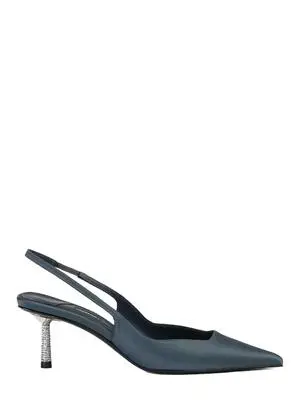 LE SILLA 60mm Amelia Slingback Pumps - Blue