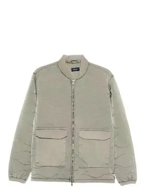 KEELING Quilted Zip Jacket - Grey