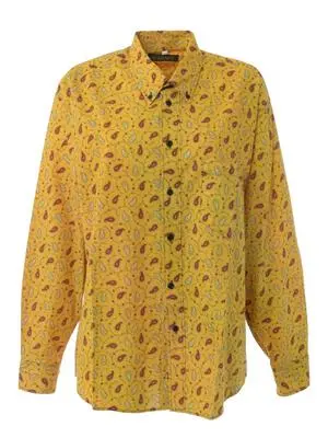 SOULEIADO Paisley-patterned Shirt - Yellow