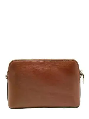 Dkny Bryant Dome Leather Shoulder Bag - Brown