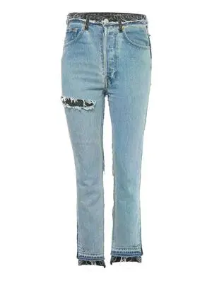 Vetements X Levi's Patchwork Jeans - Blue