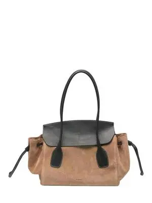 JIL SANDER Leather Tote Bag - Neutrals
