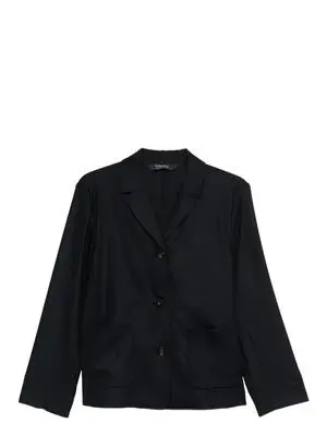 Max Mara Dora Single-breasted Jacket - Blue
