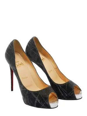 CHRISTIAN LOUBOUTIN Prive Platform Pumps - Black