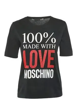 Moschino Printed T-Shirt Black