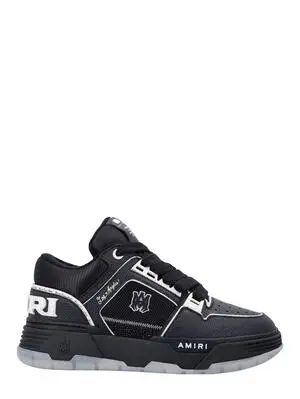 Amiri Ma1 Leather Sneakers - Black